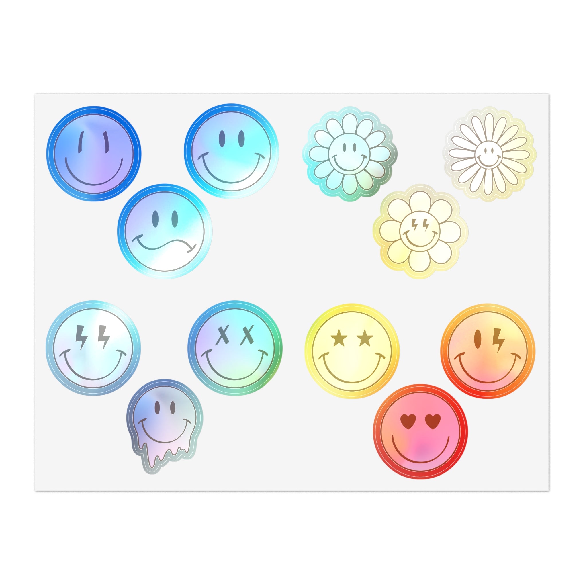 Discover Our Unique Smiley Sticker Pack – 12 Fun Designs! – taterpot.